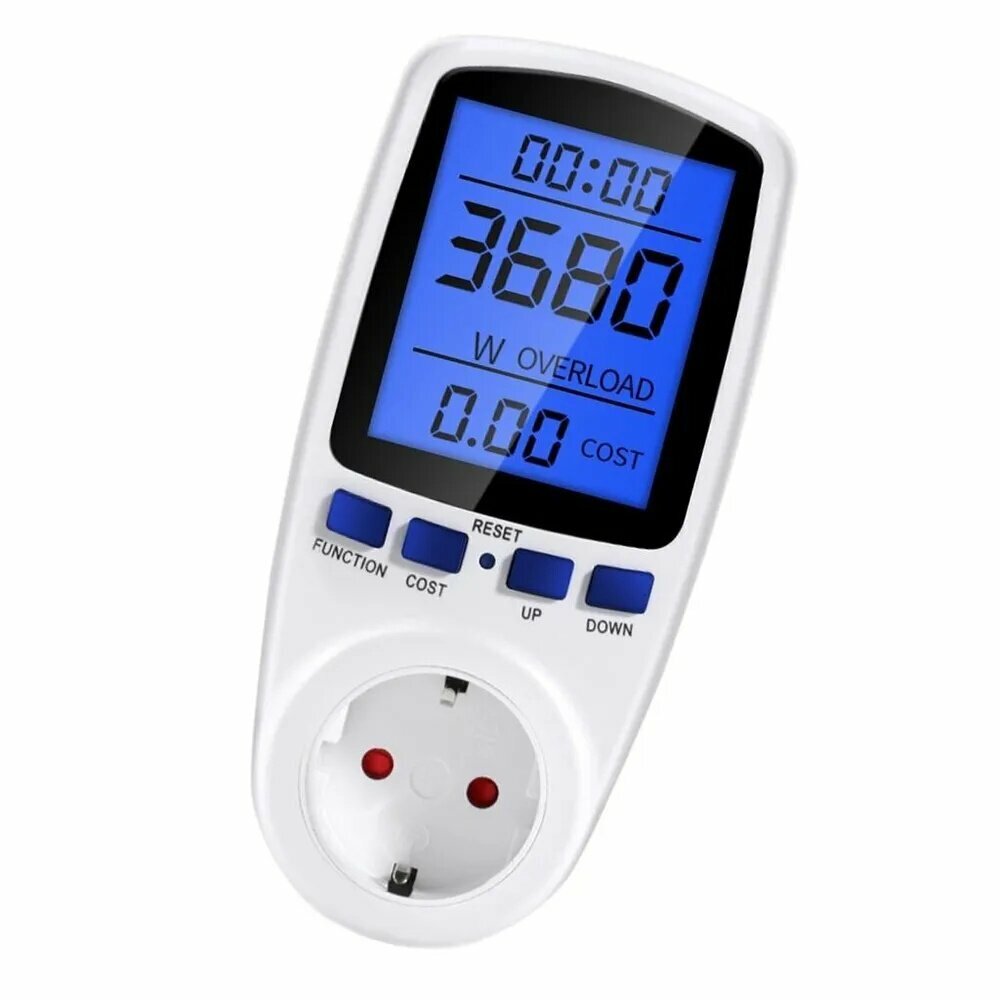 Электронный счетчик мощности LCD 220В
