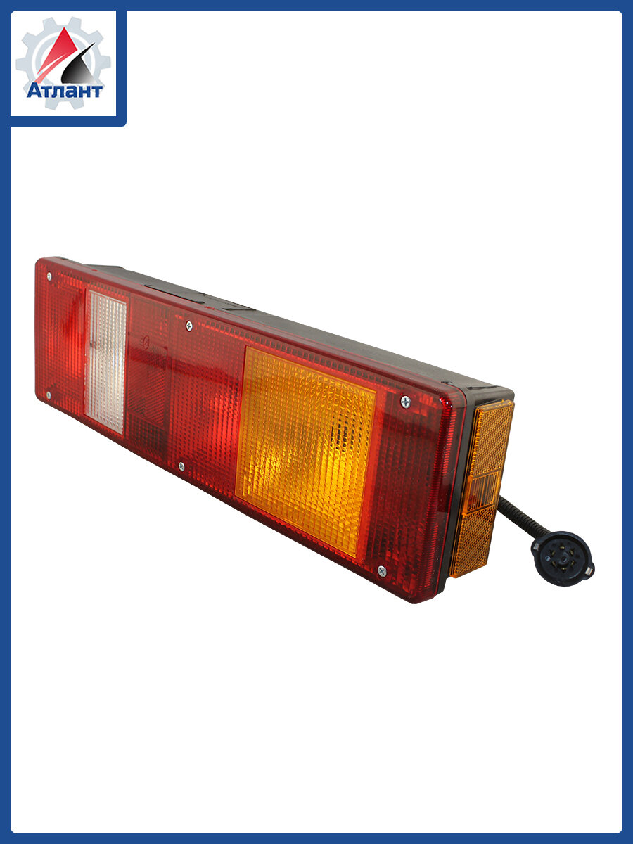 ТехАвтоСвет Фонарь задний А21R22 Газель Next, МАЗ евро, UNIVERSAL правый с проводом и габаритом б/л арт. 7442-251