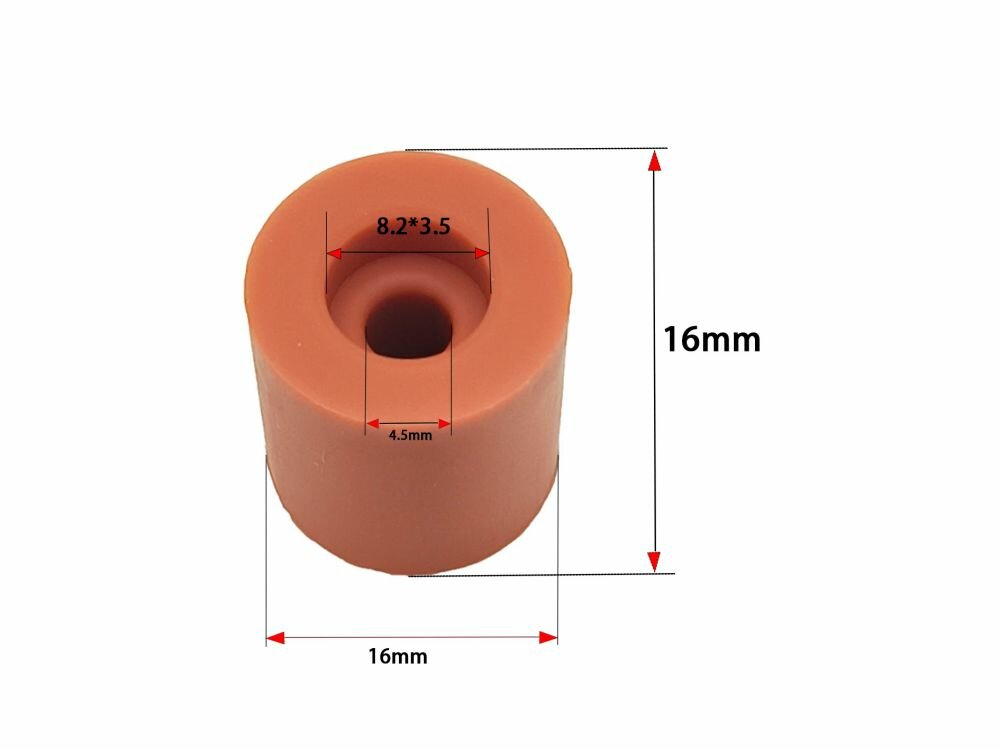 Силиконовая прокладка для 3D-принтера Ender3 CR10, высокотемпературная колонна для выравнивания нагревательного стола.