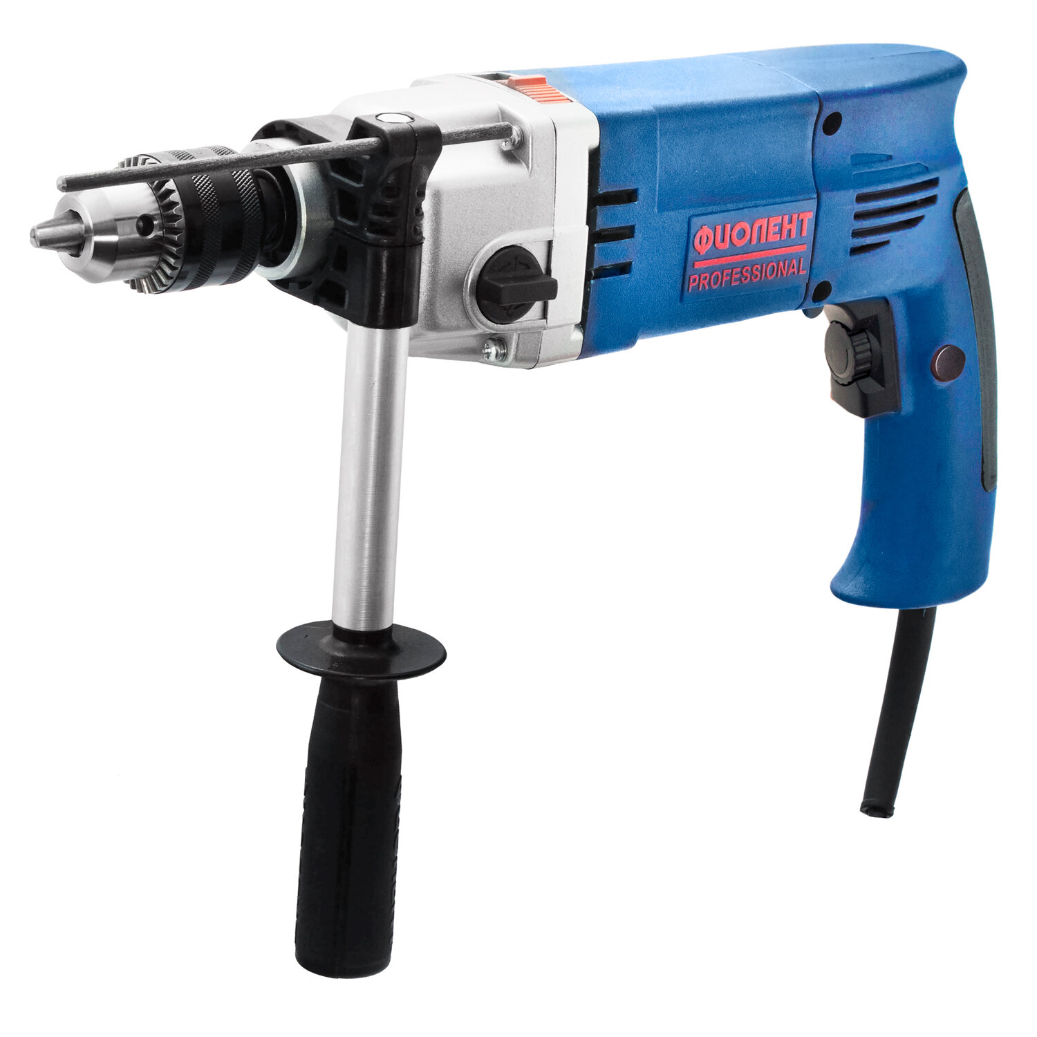 Дрель ударная Фиолент МСУ9-16-2РЭ, голубой, реверс, 1050 Вт, 220 В