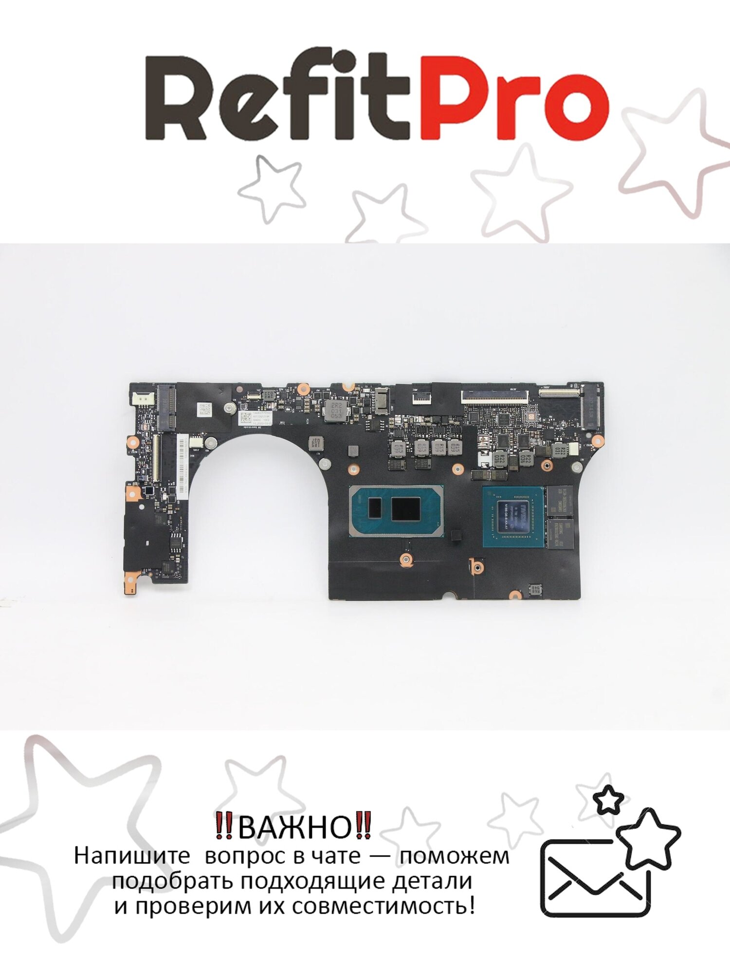 Материнская плата для ноутбука Lenovo Yoga Slim 7 Pro-14ITL5 82FX WIN i5-1135G7 MX450 2G 16G (5B20Z27926), оригинал