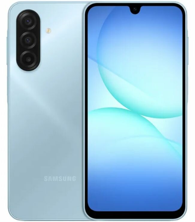 Смартфон Samsung Galaxy A17 8/256Gb LTE Light Blue Dual nano Sim