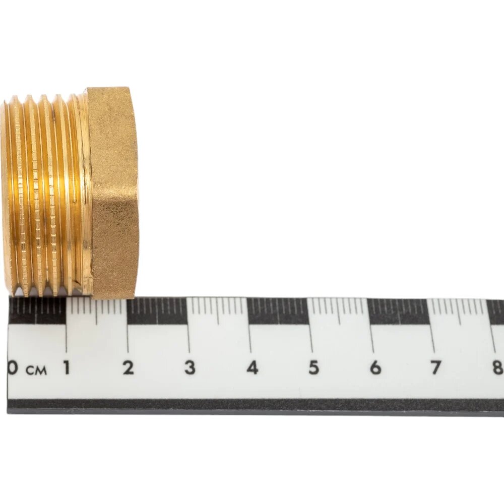 Футорка LD PRIDE DN25х15 (1"НР х 1/2" ВР) латунь с биркой LD.65.517.25х15 — фото 1