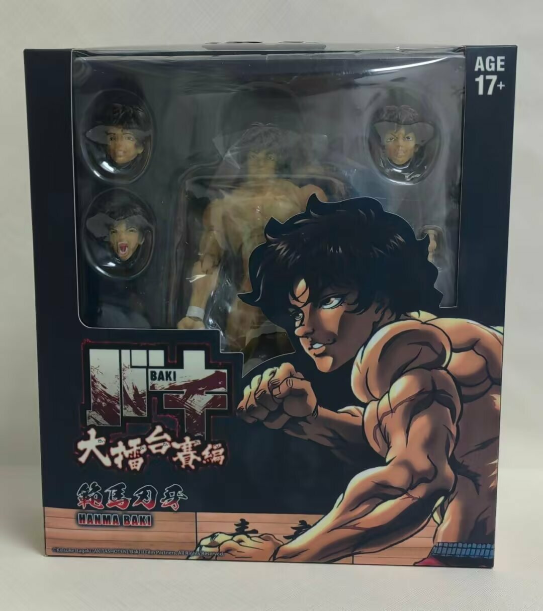 Набор шарнирных фигурок Ханмы Баки «Мускулистый боец Баки»