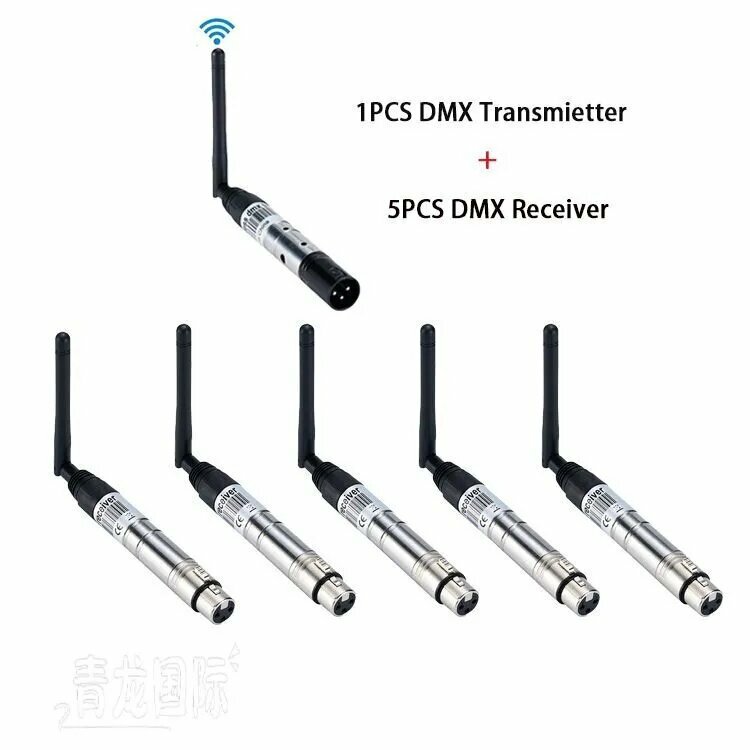 Приемник DMX512, 5 шт, и передатчик DMX512, 1 шт, для лазерной компьютерной лампы DJ