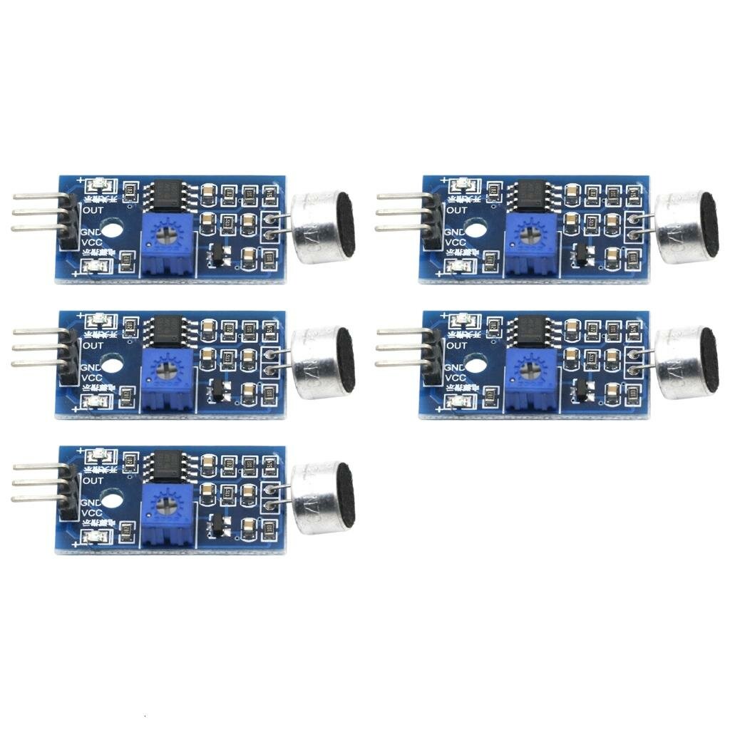 3-контактный цифровой микрофонный модуль, 5 шт.