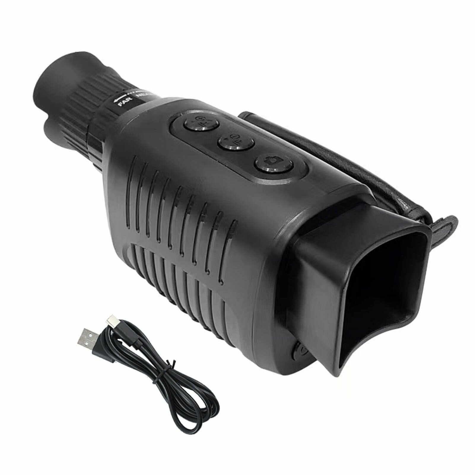 ИК-прицел ночной, 7 уровней регулировки, монокуляр с USB