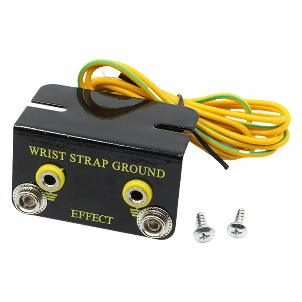 L-образный антистатический заземляющий разъем для сборки электроники стабильный и проводящий