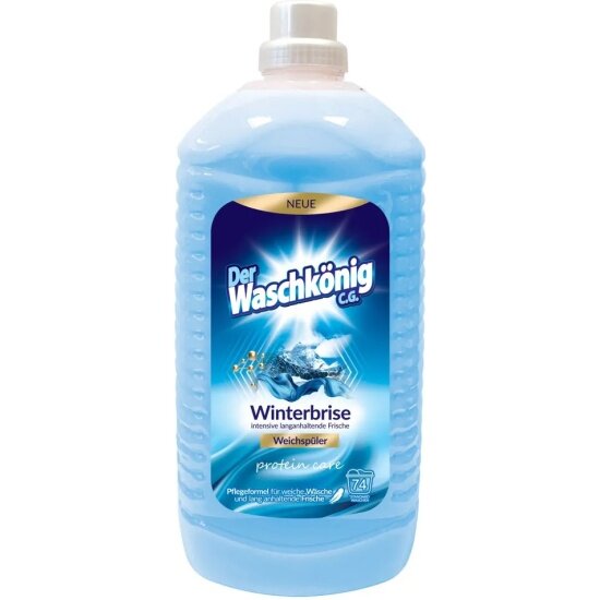 Кондиционер-ополаскиватель для белья Der Waschkonig C.g. Winterbrise Зимний Бриз, 2.6 л