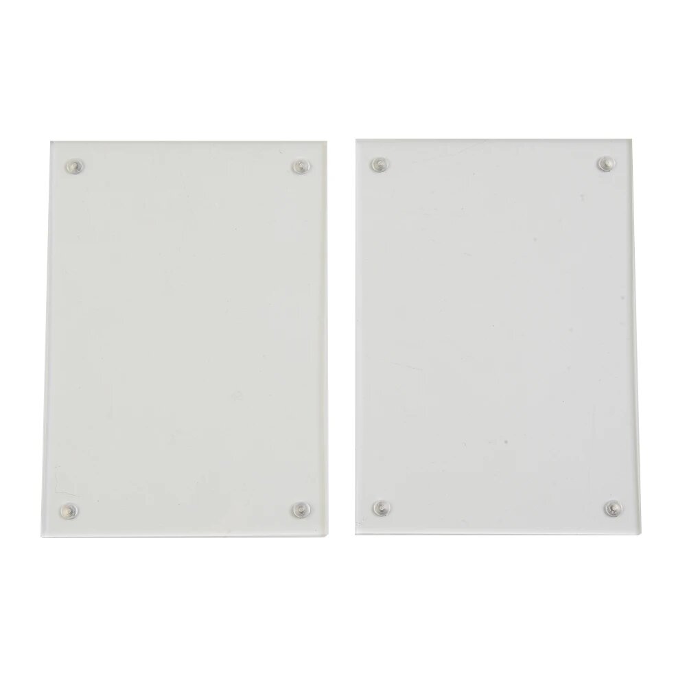 Прозрачная магнитная двусторонняя фоторамка из акрила