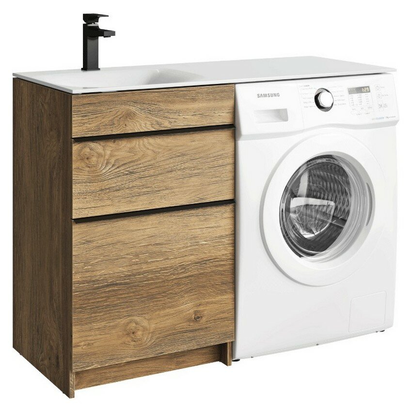 Тумба с раковиной Aqwella Terra TER01052NDB дуб балтийский