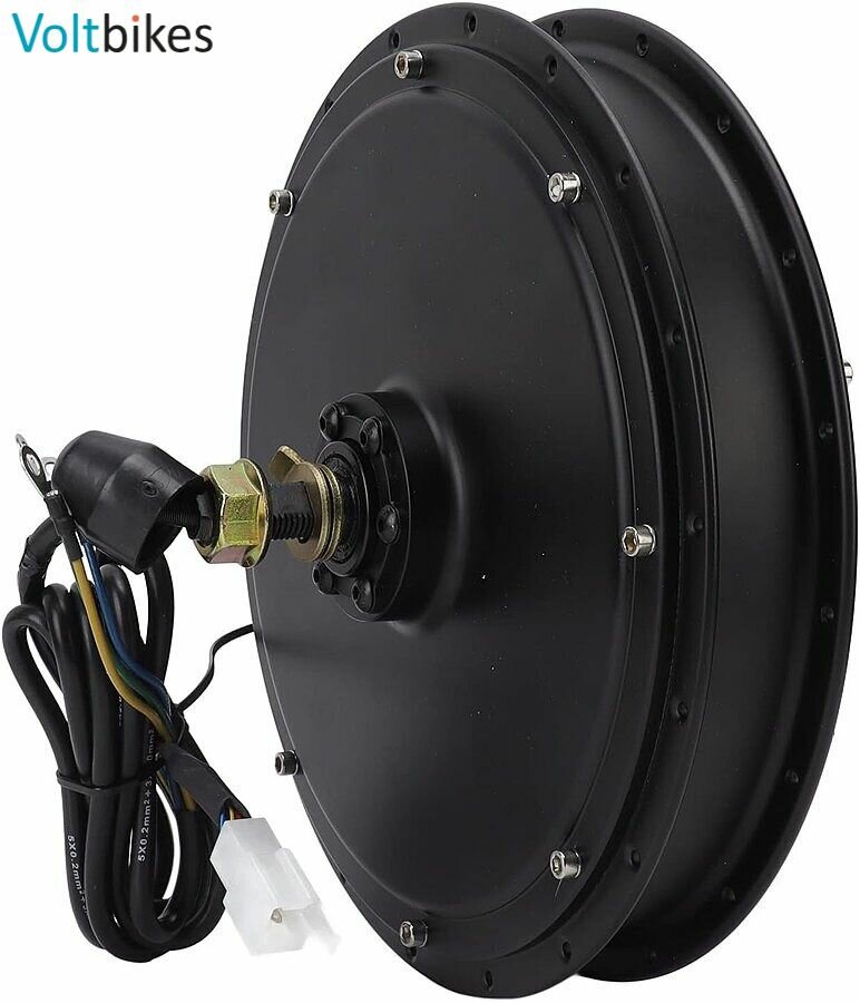 Мотор-колесо фэтбайк переднее прямой привод, 1500Вт, 135мм мод. DDK (без обода)
