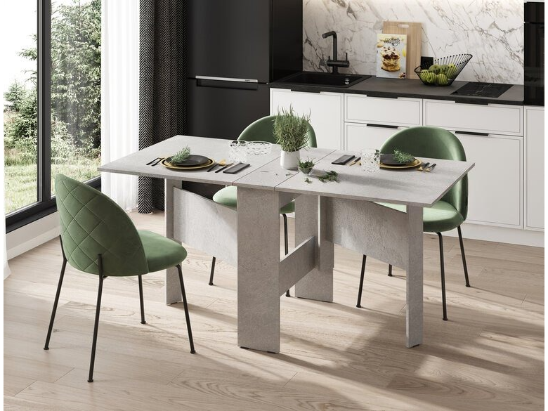 Стол-книжка Бетон светлый