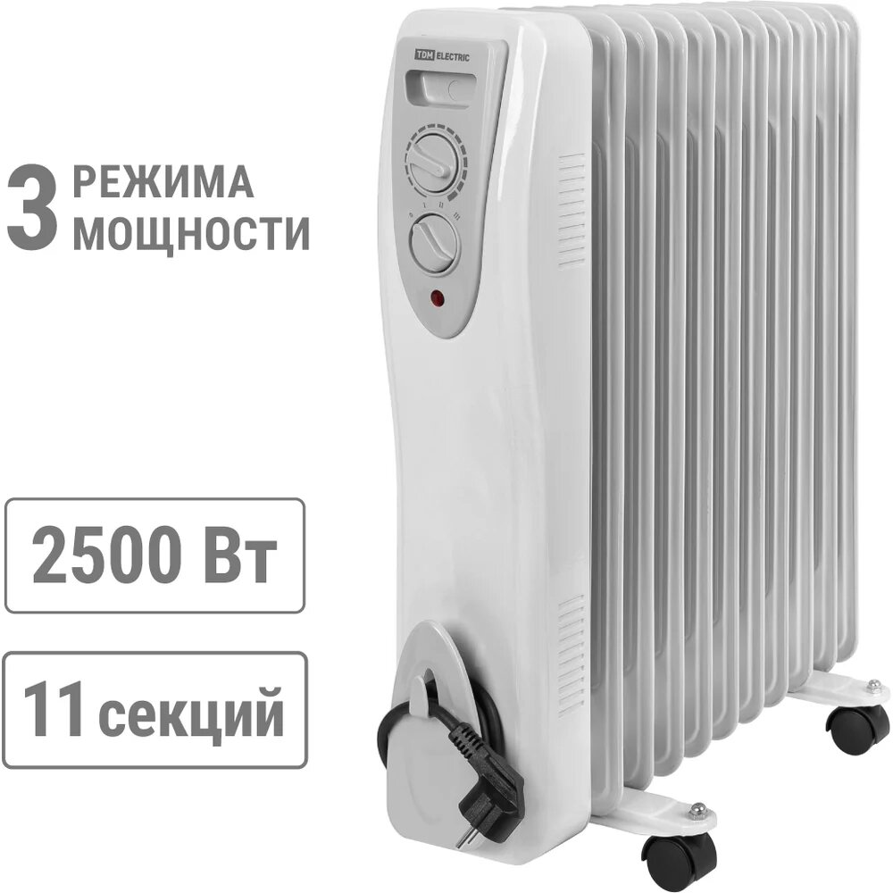Масляный обогреватель TDM ELECTRIC МО-11