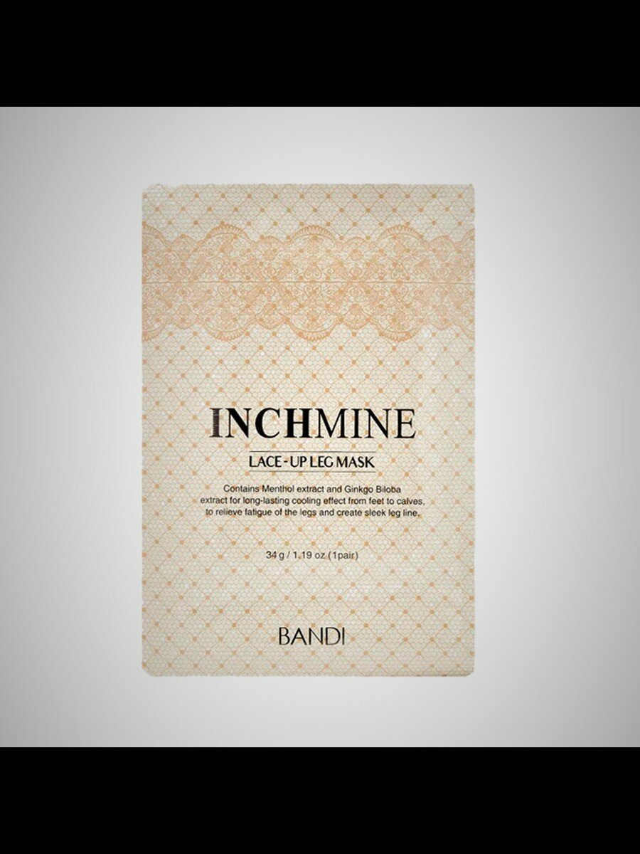 BANDI INCHMINE LACE-UP LEG MASK, Маска "Кружевная" для ног 28 гр
