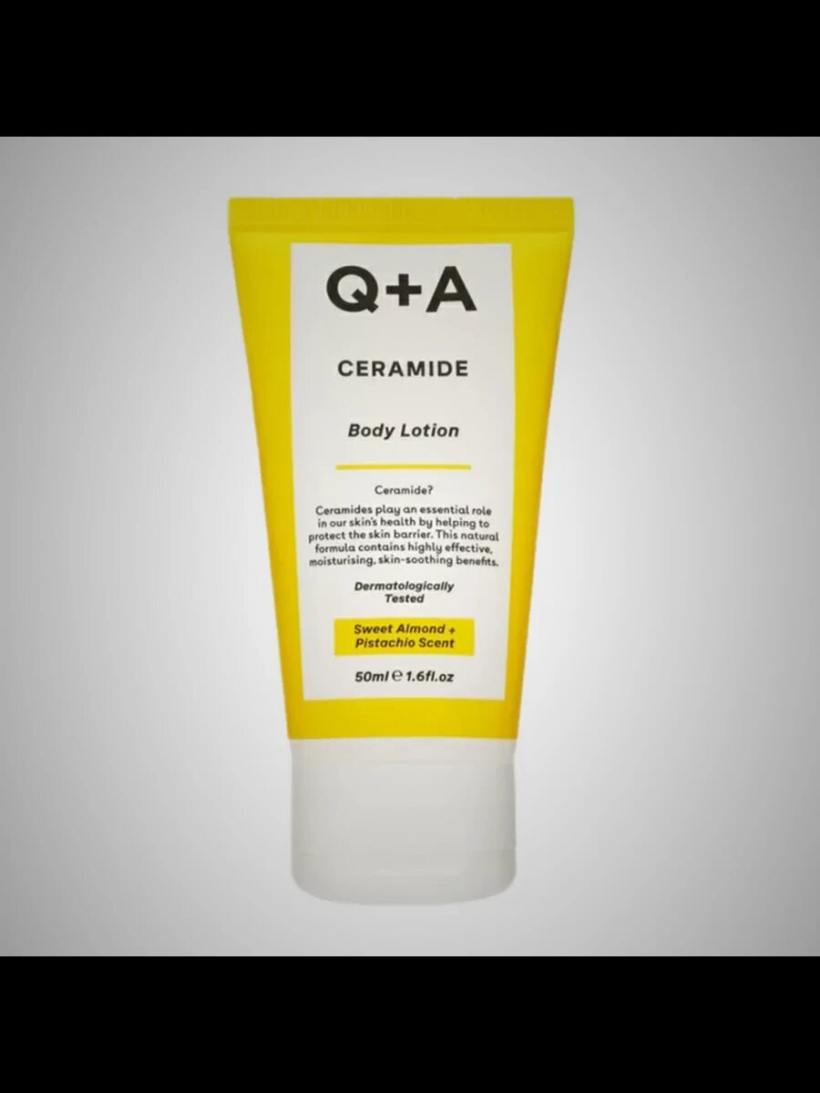 Q+A CERAMIDE Body Lotion, Мини-лосьон для тела Ceramide 50 мл