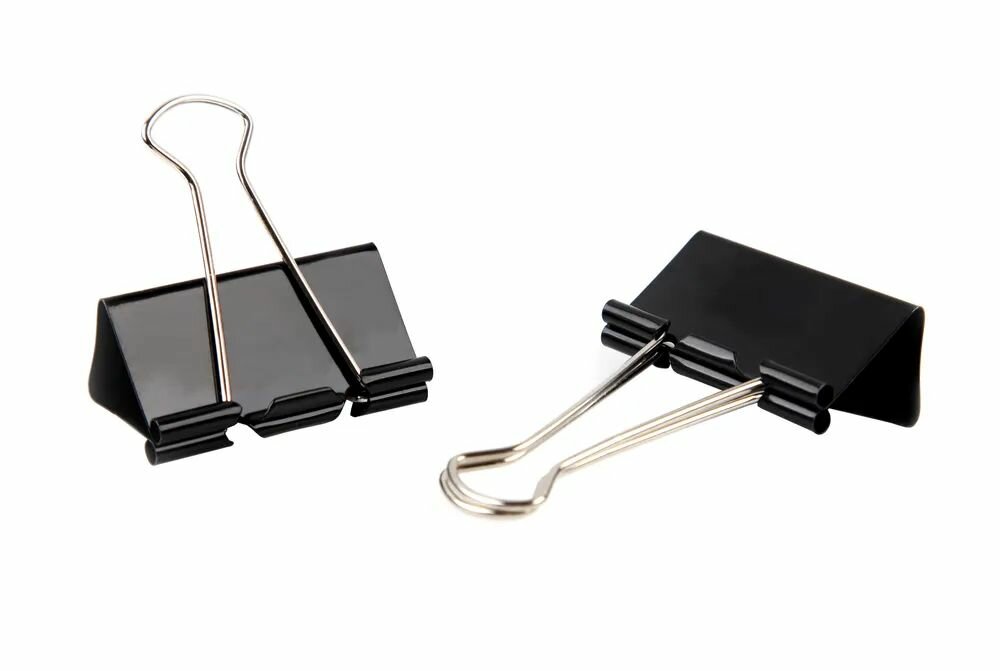 Зажим для бумаги 51 мм, 8 шт.