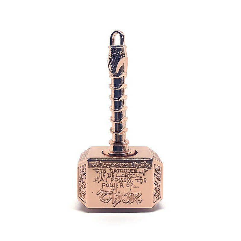 Популярный трансграничный молот Тора, гироскоп на кончиках пальцев, молот из цинкового сплава, вращающийся гироскоп,