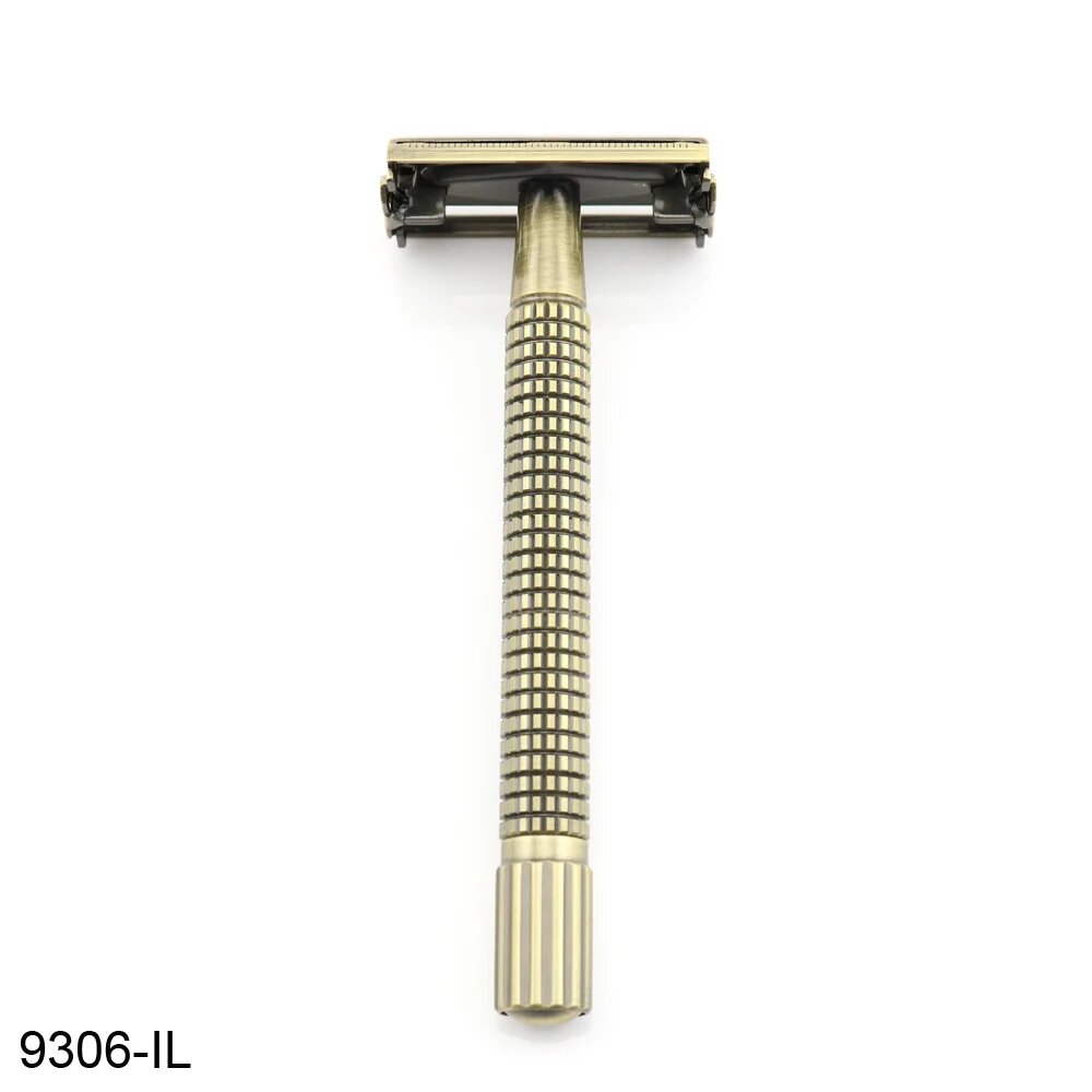 Безопасные бритвы Weishi butterfly, Классическая Ручная Безопасная бритва с длинной ручкой, серебристая, бронзовая, черная, высокое качество, Новинка