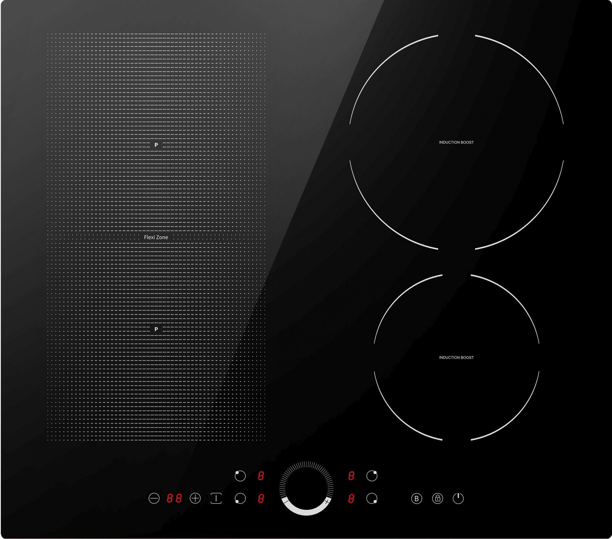 Индукционная варочная поверхность Simfer H60I74S006 черный