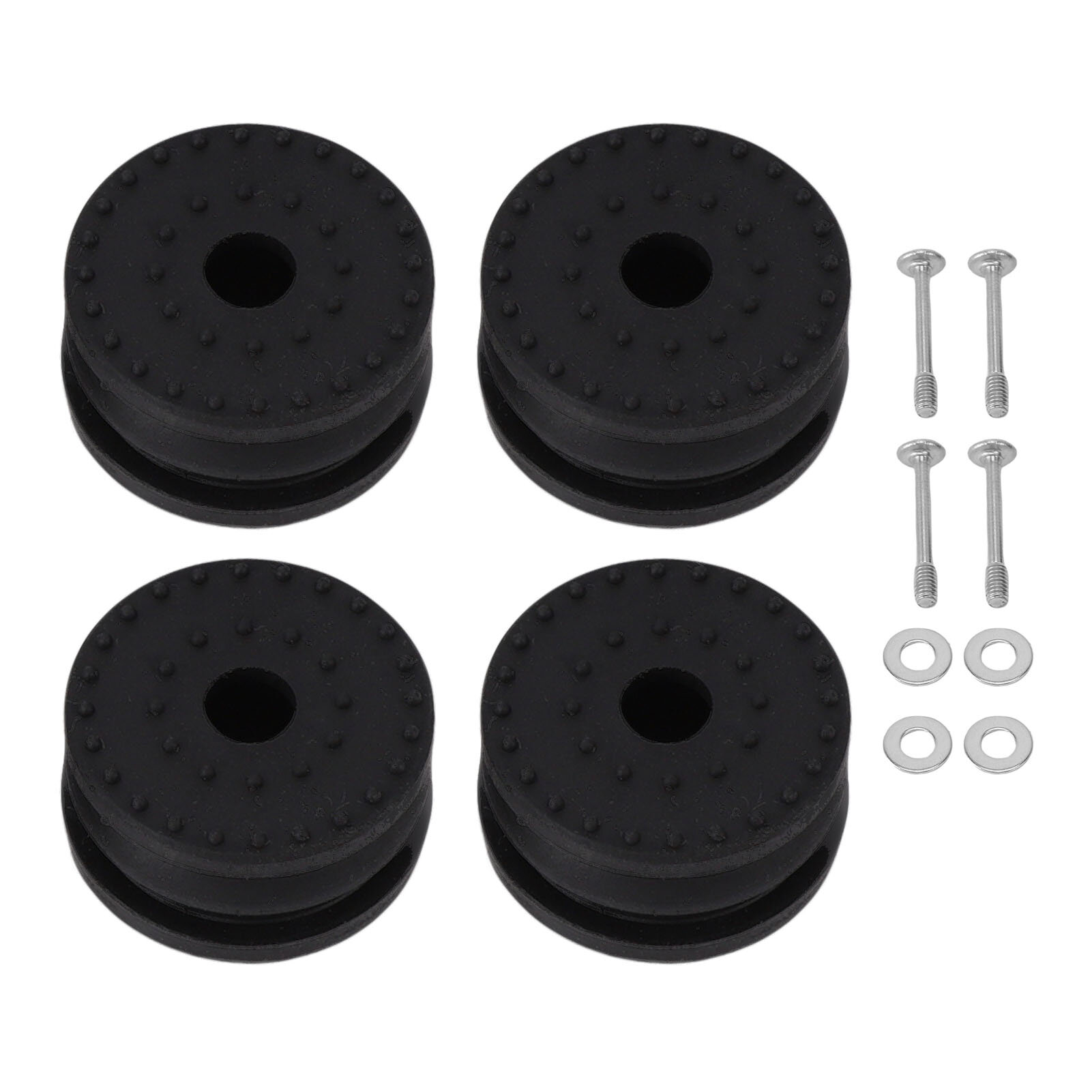 Шт. антивибрационных ножек для 3D-принтера Bambu Lab H2D, амортизирующие резиновые накладки на нижнюю часть, с винтами и шайбами.