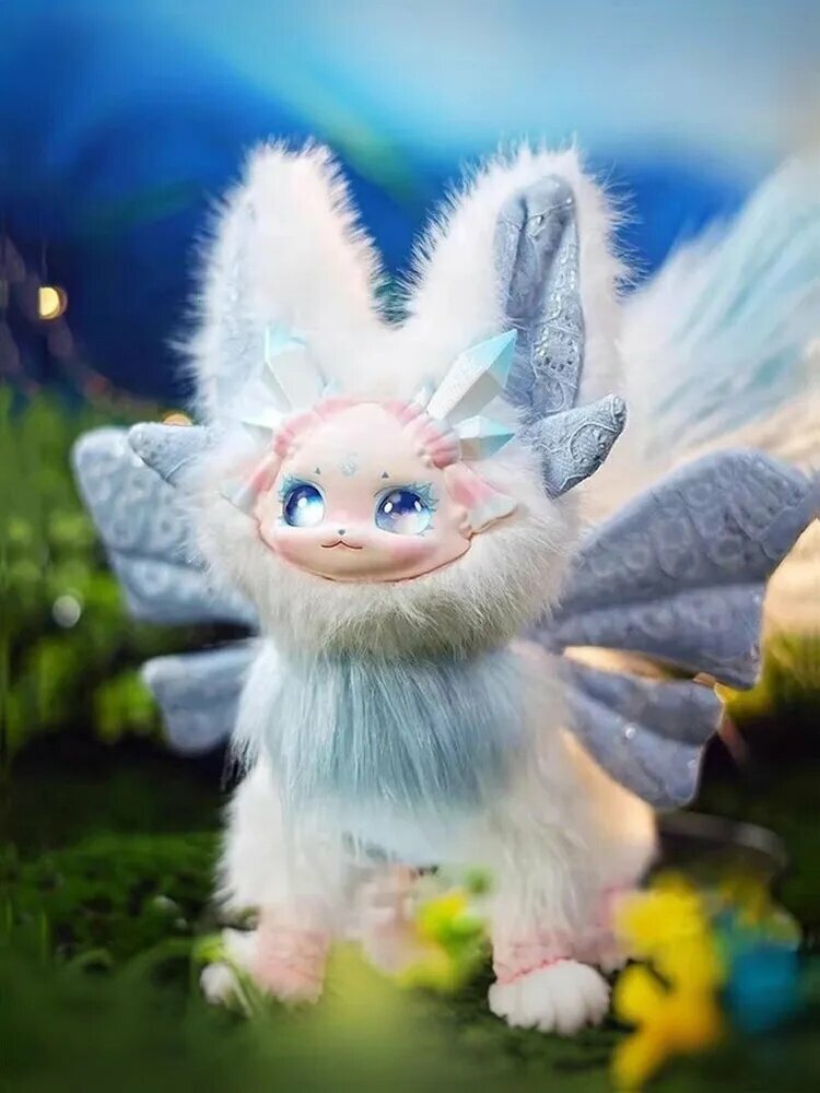 Кукла MayTree Dumia 2th OB11/Фея мечты шарнирная плюшевая кукла/Fantasy Creature Series-Frost Fox