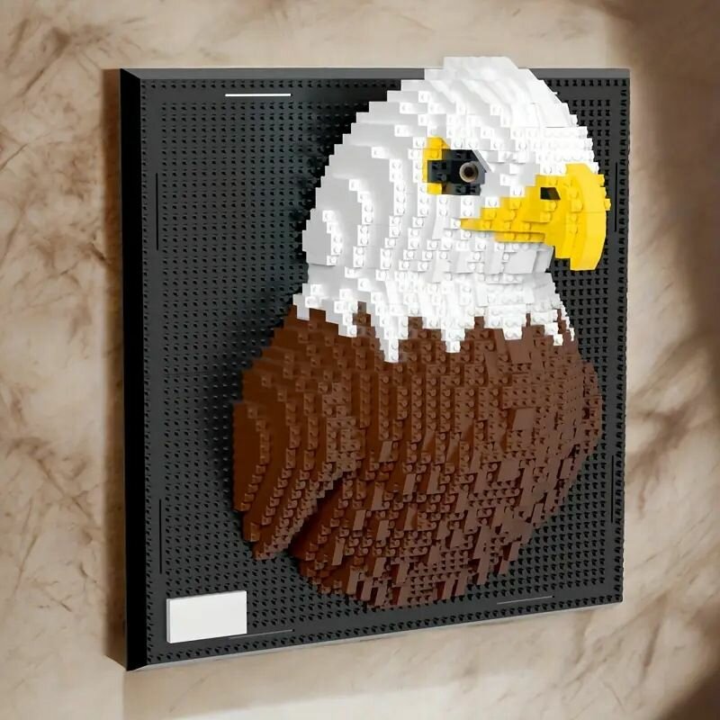 3D-картина из конструктора, DIY сборка игрушек, строительные блоки для творчества, Декор для дома
