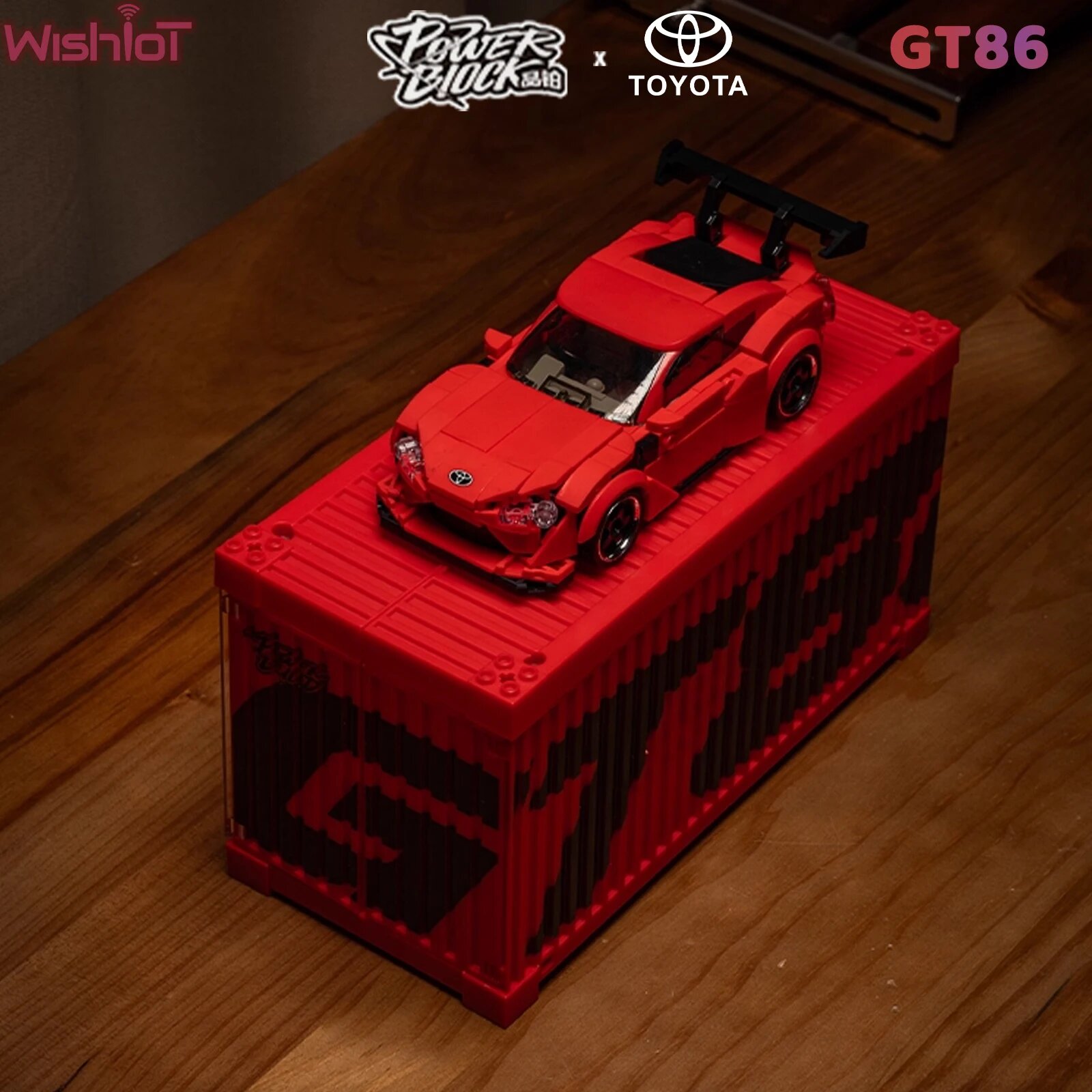 Конструктор Toyota GT86 красный 1:32 XQ
