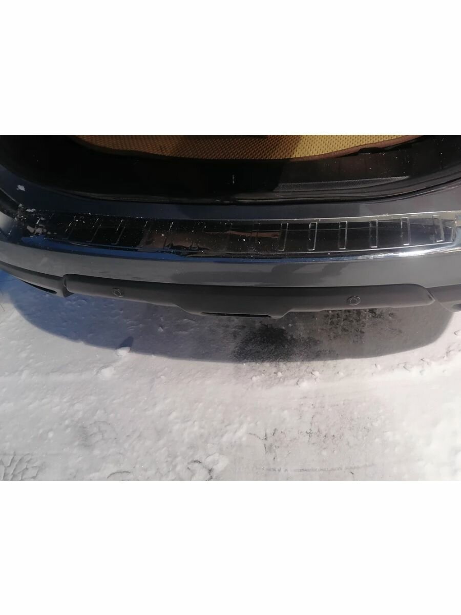 Накладка на задний бампер Ниссан Х-Трейл Т32 2015-2019 / NISSAN X-Trail T32