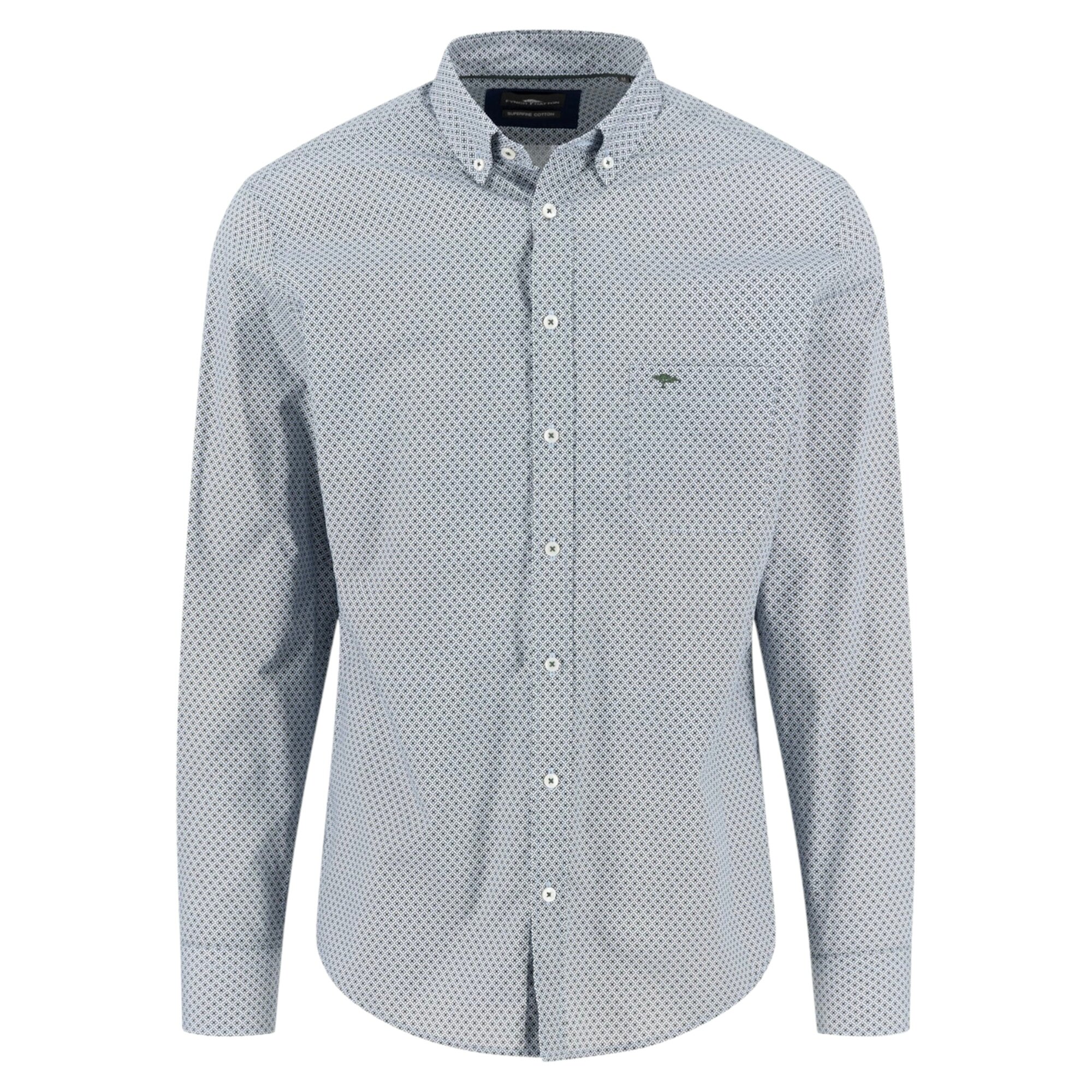 Рубашка FYNCH-HATTON Casual cotton look