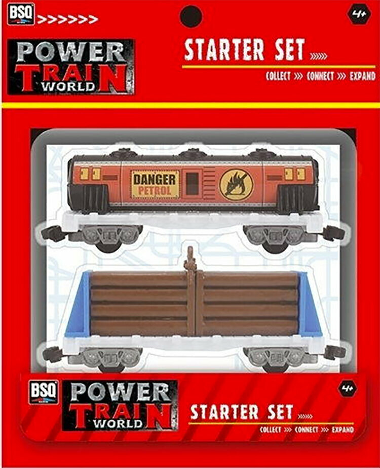 BSQ Железнодорожный транспорт Вагоны (2шт) 2023-4 с 4 лет