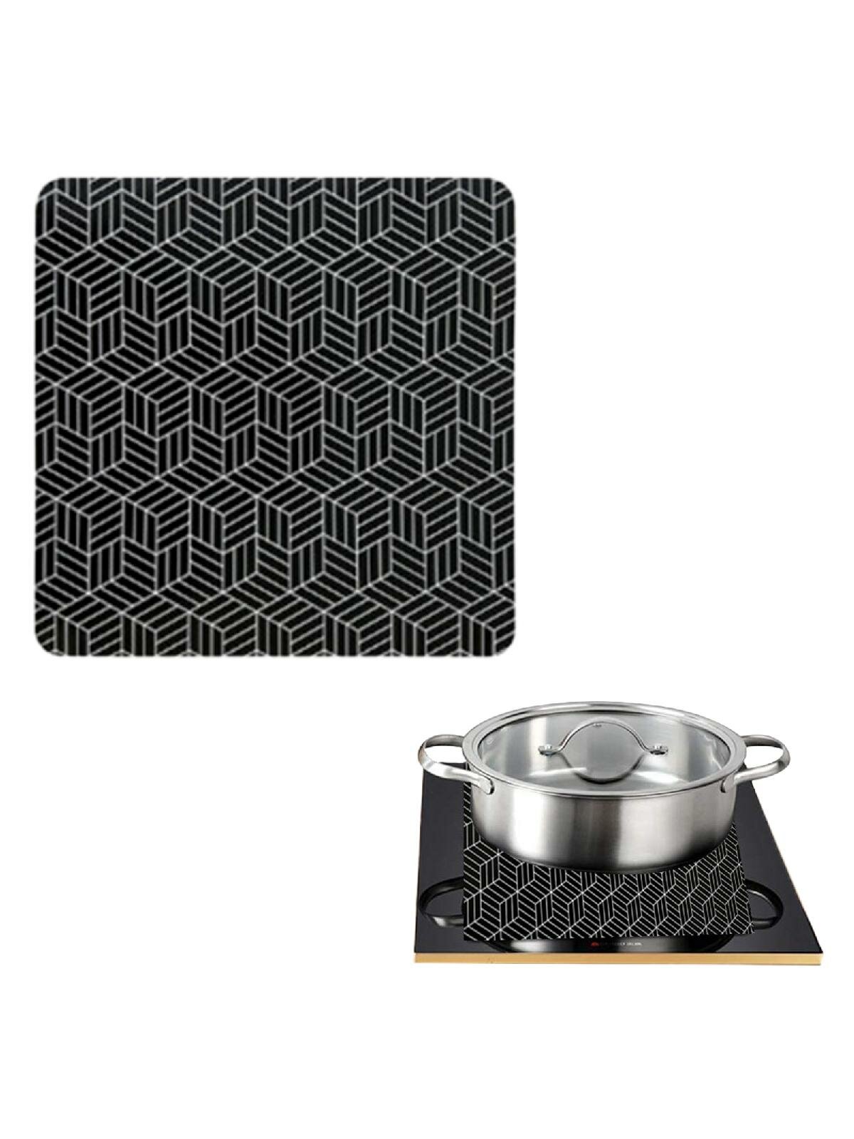 Прочная термостойкая накладка для защиты индукционной плиты Нескользящая передняя салфетка