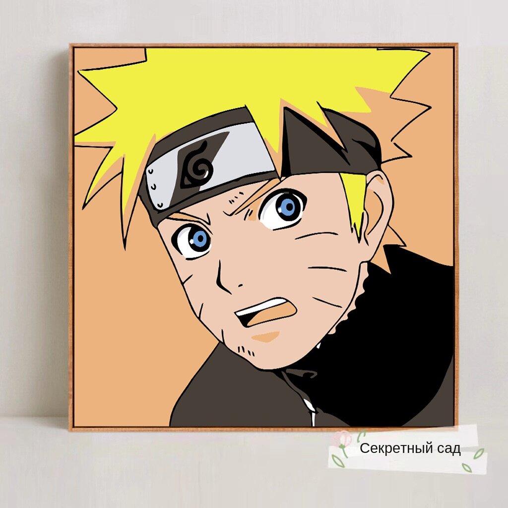 Bungo Stray Dogs Осаму Дадзай DIY Цифровая масляная живопись Раскраска ручной работы Накахара Чуя Аниме товары Акриловая живопись