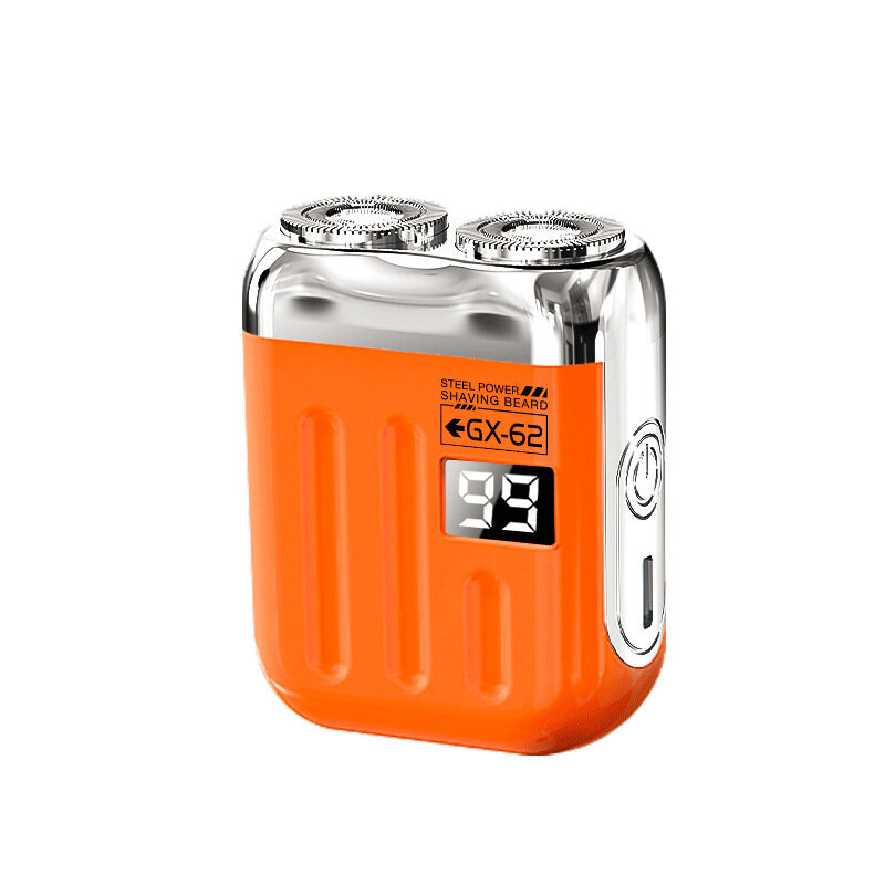 Wushang кросс-бордерная двусторонняя мужская бритва, полностью автоматическая электрическая дорожная портативная бритва, инструмент для бритья