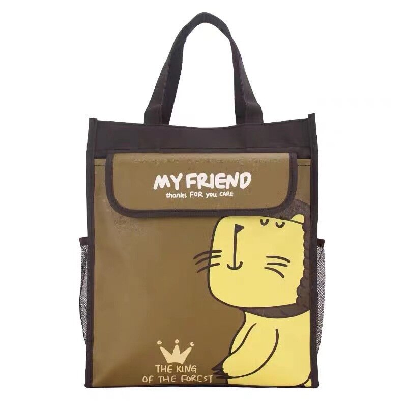 Детский рюкзак, портативная сумка для занятий, мультяшная сумка через плечо для школьников, ручная школьная сумка, оптовый производитель детских сумок