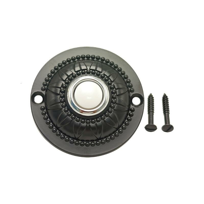 Ретро-кнопка дверного звонка из металла