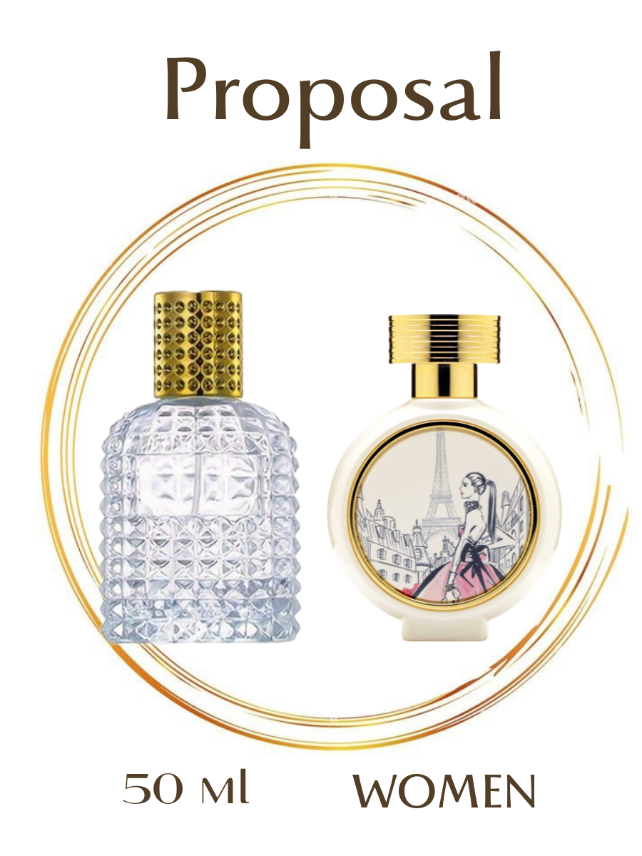 Духи парфюм Proposal спрей 50 мл женские, цветочные, древесные, мускусные