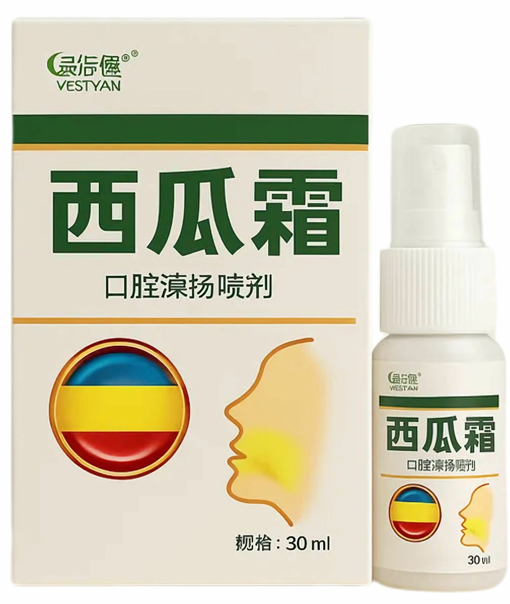 Спрей китайский для горла с прополисом, 30 мл