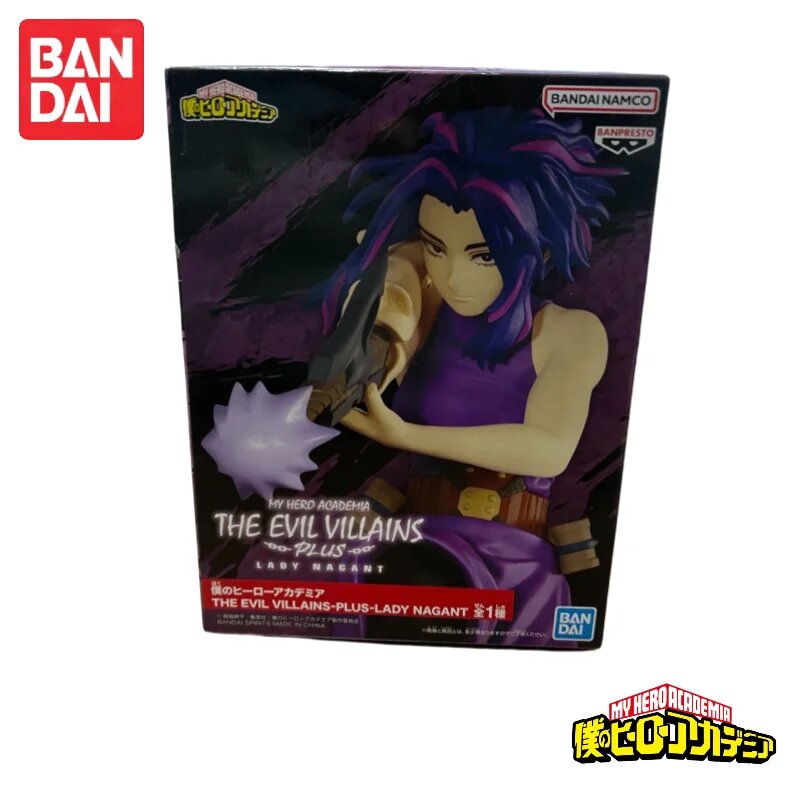 Серия Bandai Banpresto My Hero Academia Villains-Lady Nagant, фигурка, модель, Коллекционная игрушка, статуя, подарок