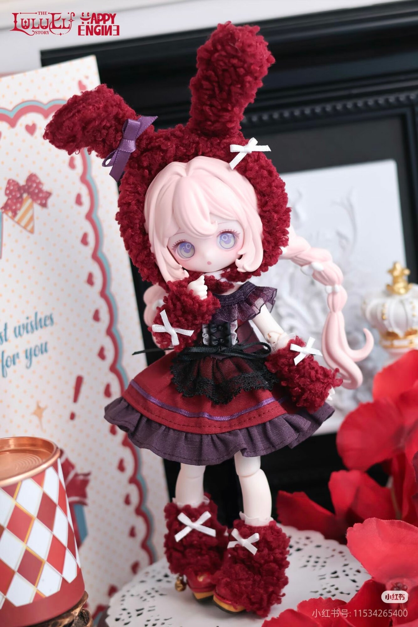 Серия LULU LIF 1/12 bjd движимая кукла