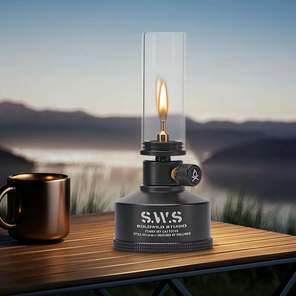 Уличный газовый фонарь, портативный газовый фонарь для кемпинга