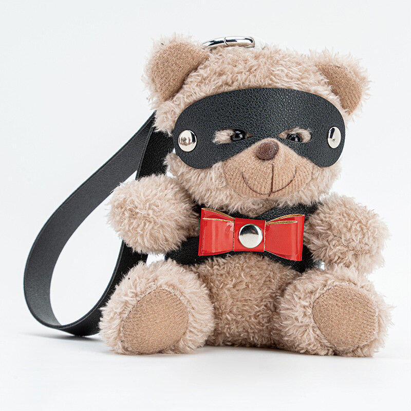 Взрослый эротический BDSM игрушка медведь маска для глаз игрушка для позиций связывания медведь брелок для пары подвеска