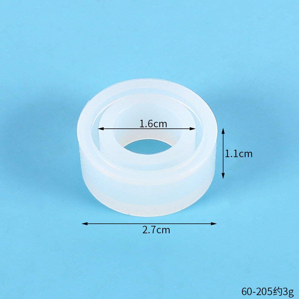 DIY Кристалл эпоксидное зеркало Силиконовое кольцо форма эпоксидные украшения эпоксидное кольцо на палец изготовление