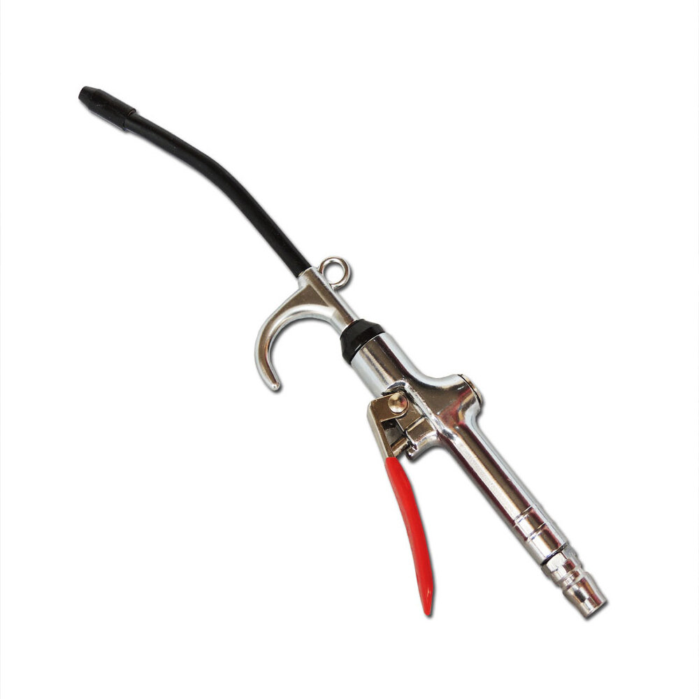 Air Blow Household Air Blower для компрессора воздуха, Акссессуар пневматического компрессора, Инструмент для уборки для машины, Детейлинг, Машина для уборки, Инструмент для воздуха, Серебристый, Материал металл, Длина сопла 80мм, Максимальное давление