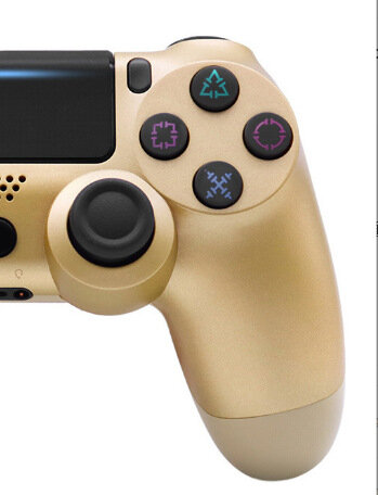 Беспроводной контроллер PS4, беспроводной игровой контроллер с функцией вибрации и шестиосевым управлением