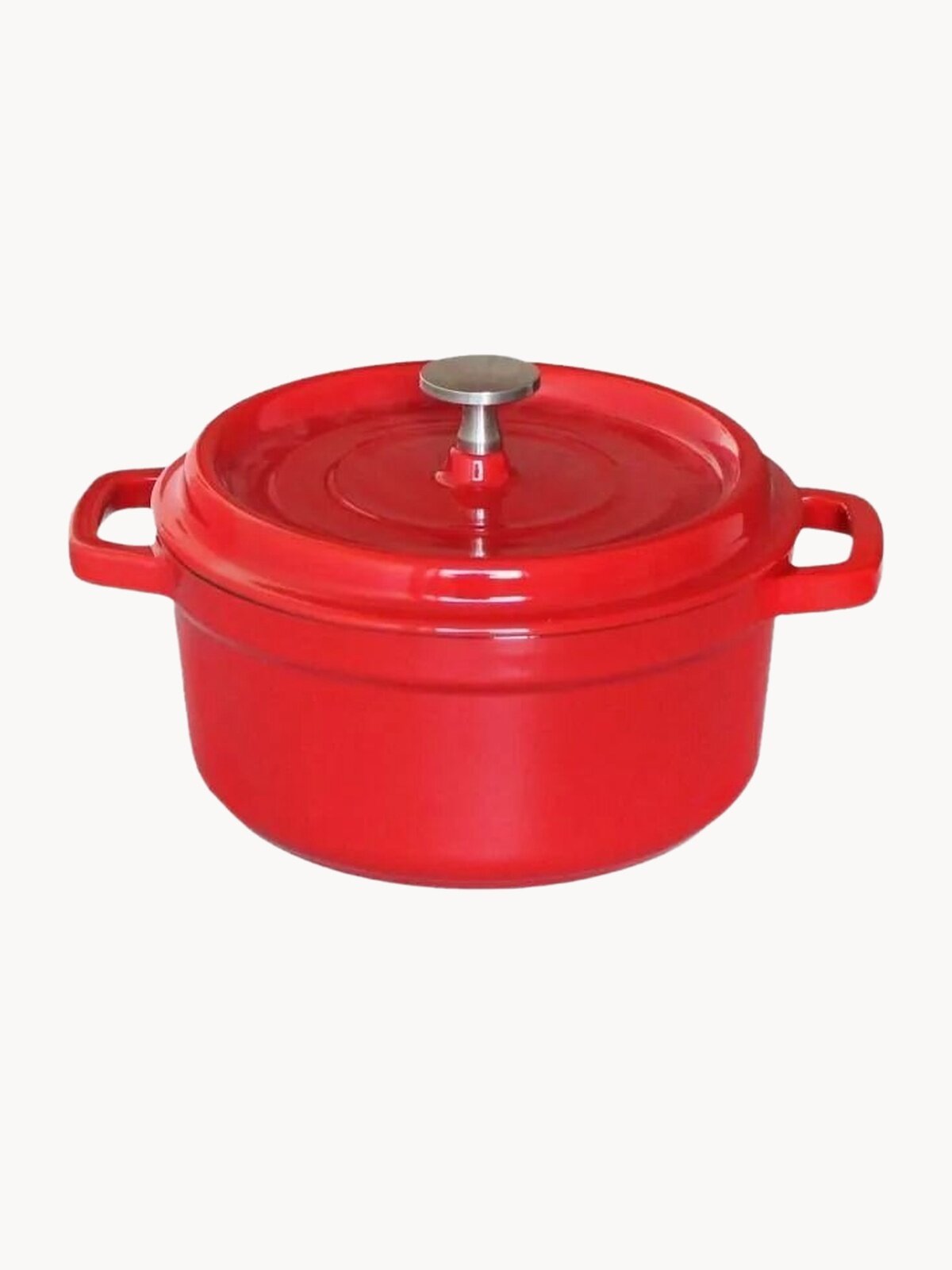 Кастрюля эмаль, Чугун, Эмаль, 4,5 л