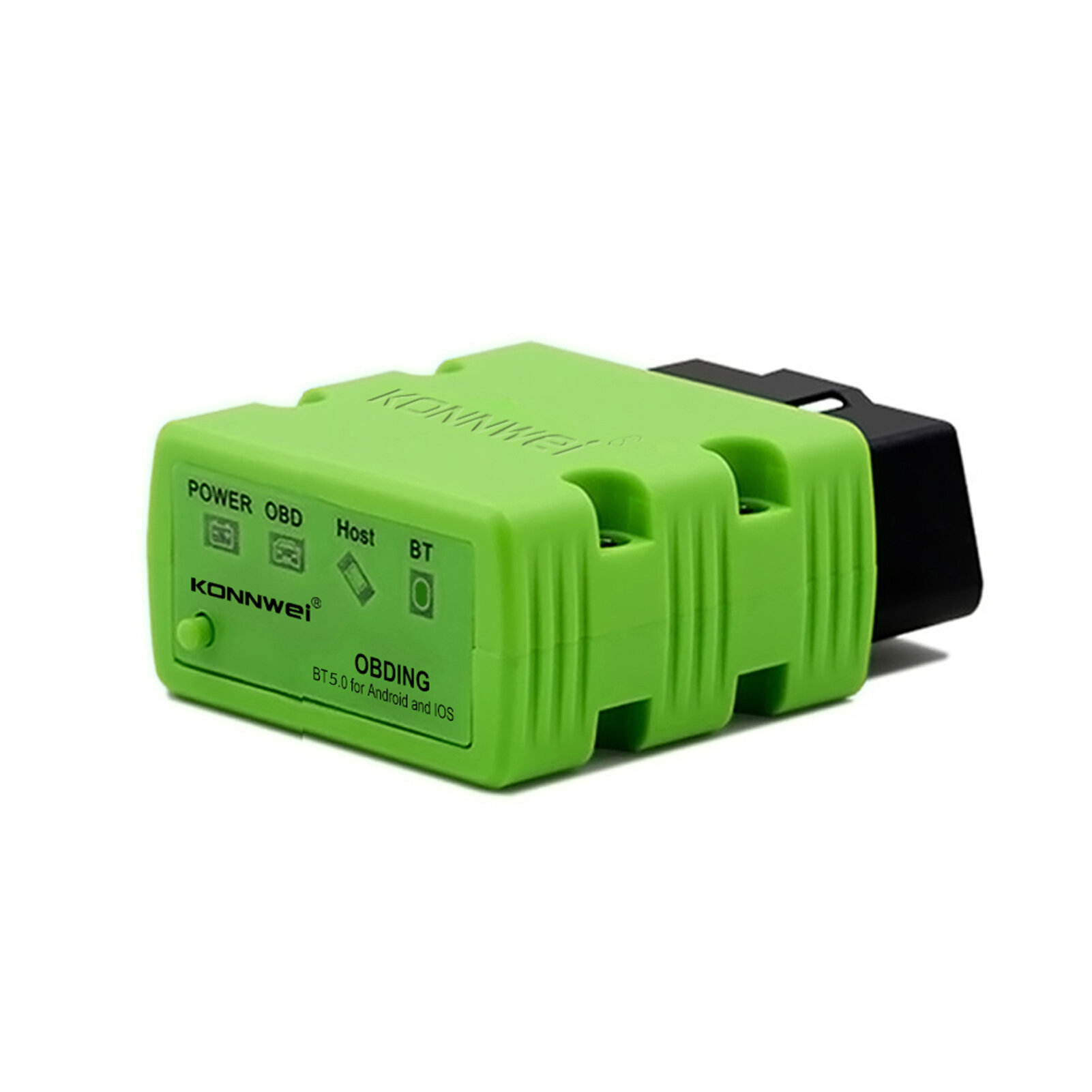 KONNWEI KW902 Mini BT 5.0 Беспроводной OBD-II сканер для диагностики автомобилей, совместимый с системами iOS и Android.