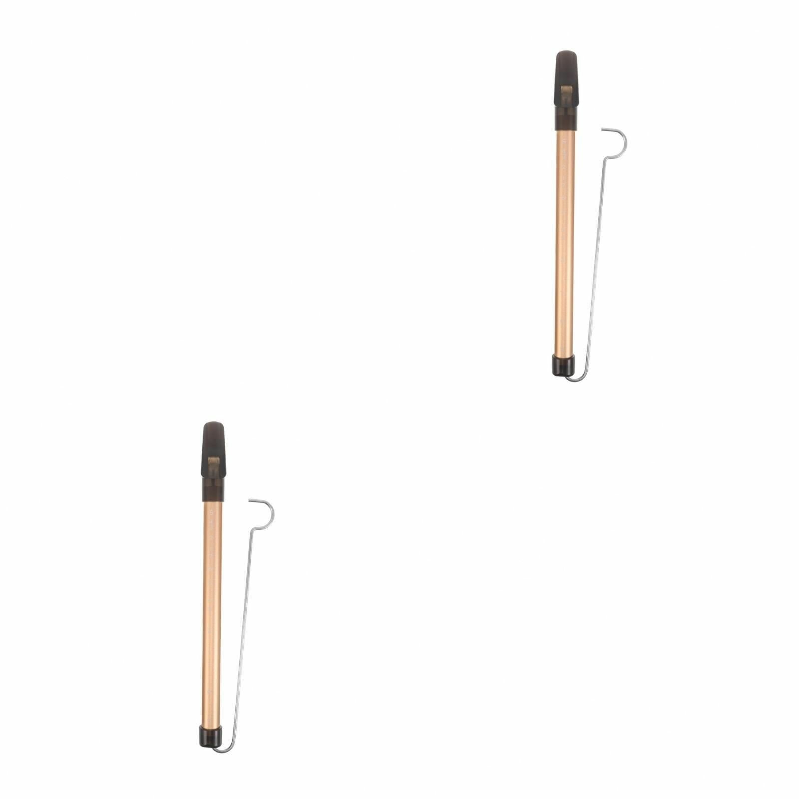 Набор скользящих свистков из алюминия, 2 шт