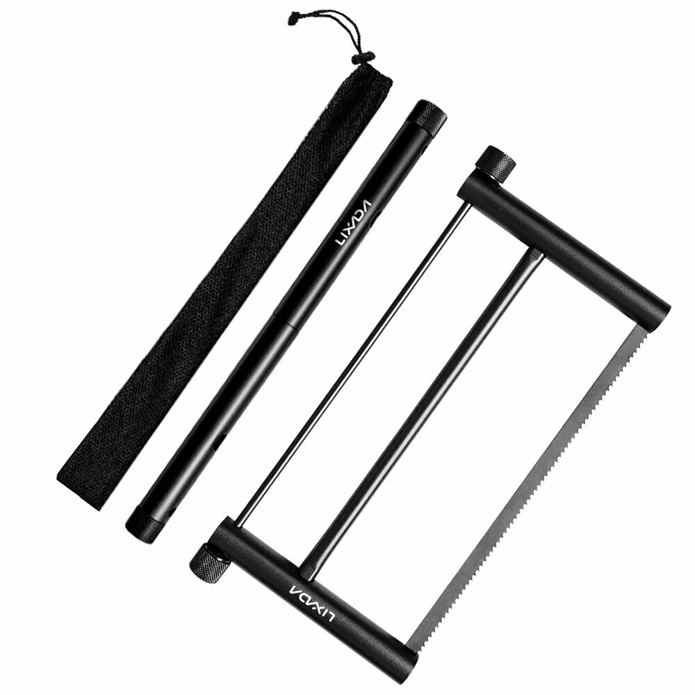 Складная алюминиевая пила для дерева, ручная мини-пила 30 см, садовая лучковая пила