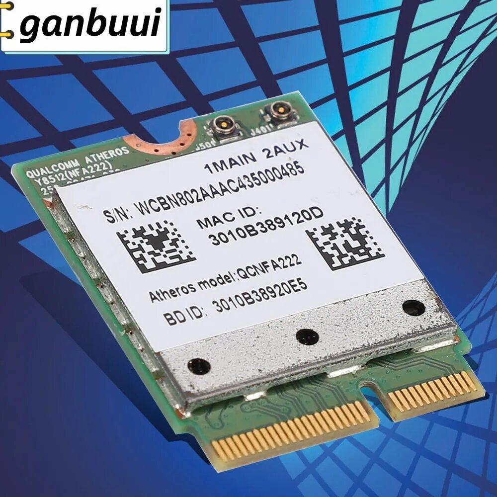 WiFi карта QCNFA222, мощная, для Bluetooth 4.0